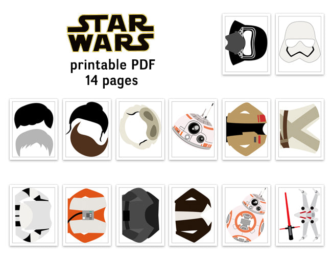 Star Wars Photo Booth Props – Tracy Digital Design