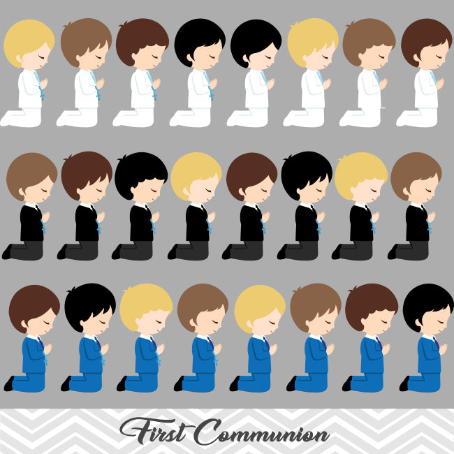 Boys First Communion Clip Art, First Communion Boys Clipart – Tracy ...